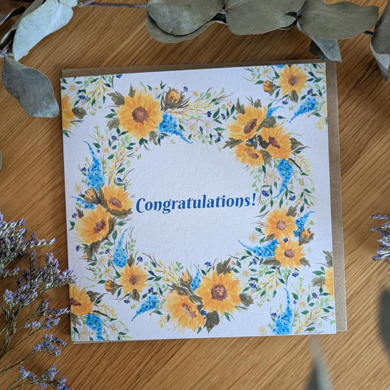 Sunshine Congratulations Card | Jasmine Ridley Art